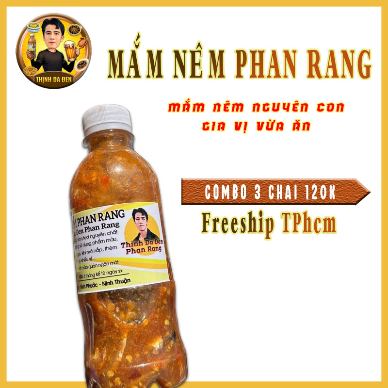 Mắm Nêm Phan Rang Thịnh Da Đen - Mắm Nêm Cá Cơm Nguyên Con | 5giay